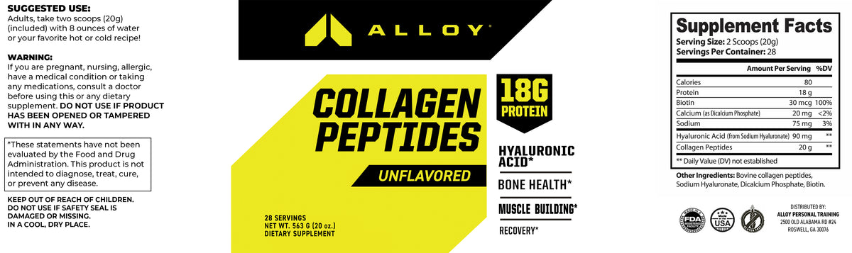 Collagen Peptide Protein Powder - Staff – Alloy - Corporate